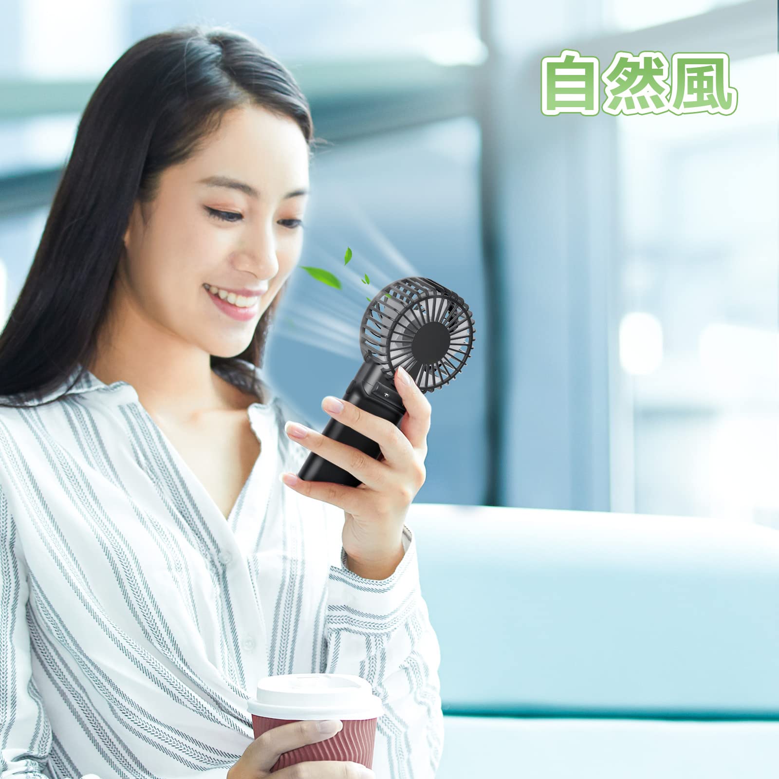 Mua ZEEFO Portable Fan, Desktop Fan, Handheld Fan, Neck Fan, 3-Way Type ...
