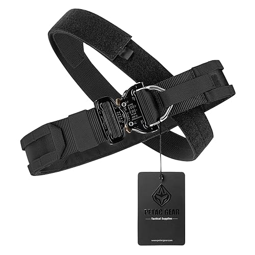 PETAC GEAR Tactical Battle Belt With Cobra Buckle D-Ring | Military ...
