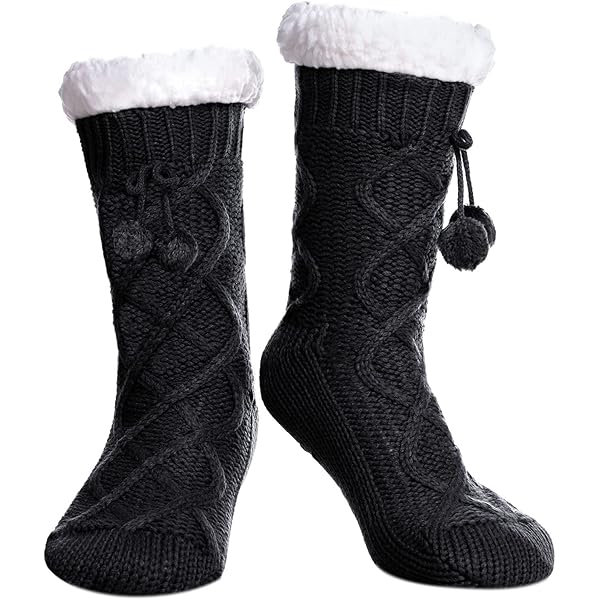 Thick Winter Socks Women Women's Cashmere Slipper Socks - Ultra Thick ...