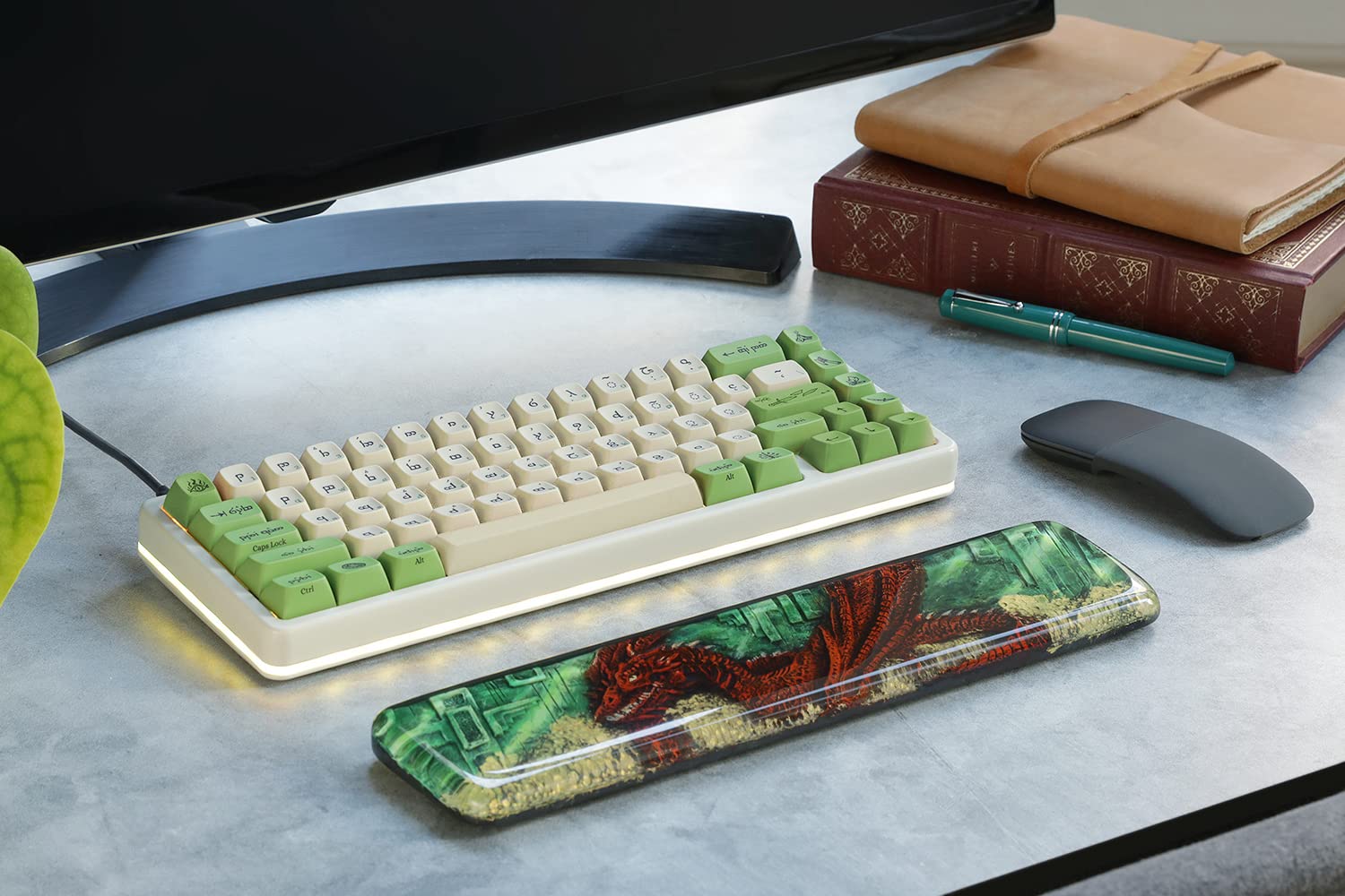 Mua DROP The Lord of The Rings MT3 Elvish Keycap Set, PBT Hi-Profile, Cherry MX Style Keyboard ...