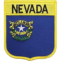 Insignia De Correcciones Del Estado De Nevada Gran Sello Del Estado De