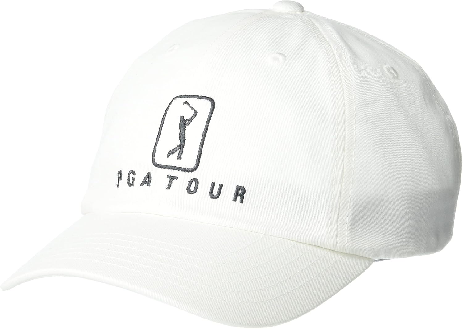 PGA TOUR Men's Standard 63 Classic Cap, Bright White, One Size: Amazon ...