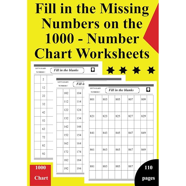 Counting Worksheets 1 1000