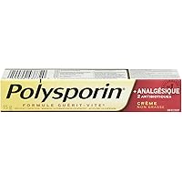 Polysporin Plus Pain Relief Cream, Antibiotic Cream for First Aid Care ...
