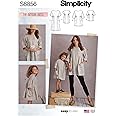 Amazon.com: Simplicity Pattern S8856 Child's and Misses' Dress and ...