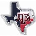 Amazon.com: Texas A&M Metal Auto Emblem (Texas Flag Logo) : Sports ...