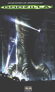 Amazon.com: Godzilla [VHS] : Matthew Broderick, Jean Reno, Maria ...