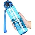 Amazon.com: OLDLEY Water Bottle, 32oz Motivational Sports Water Bottle with Time Marker - Times ...
