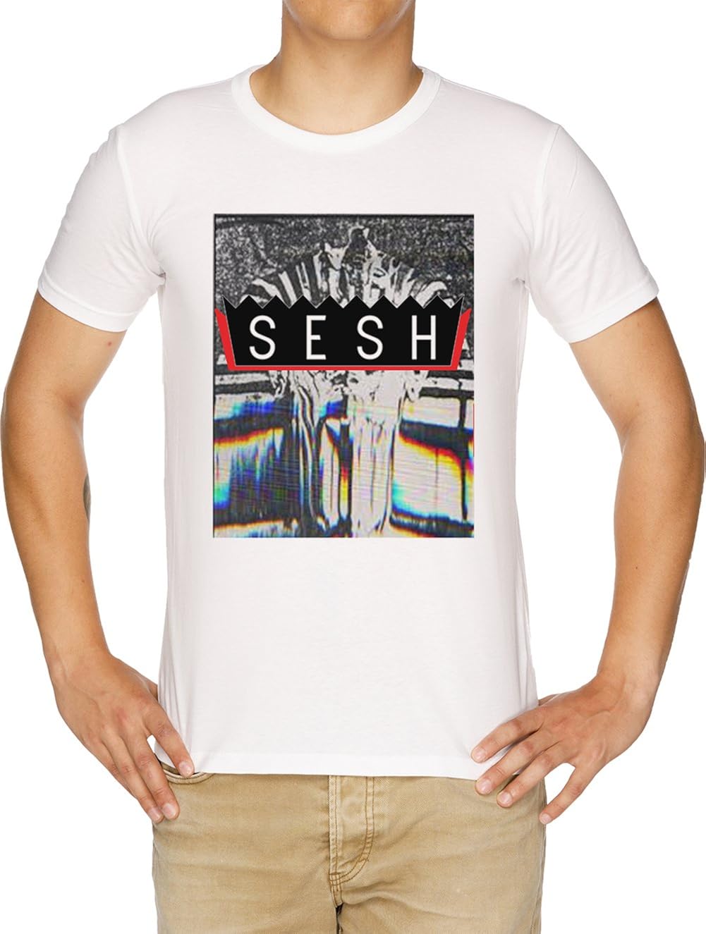 Bones SESH Herren T-Shirt Weiß: Amazon.de: Bekleidung