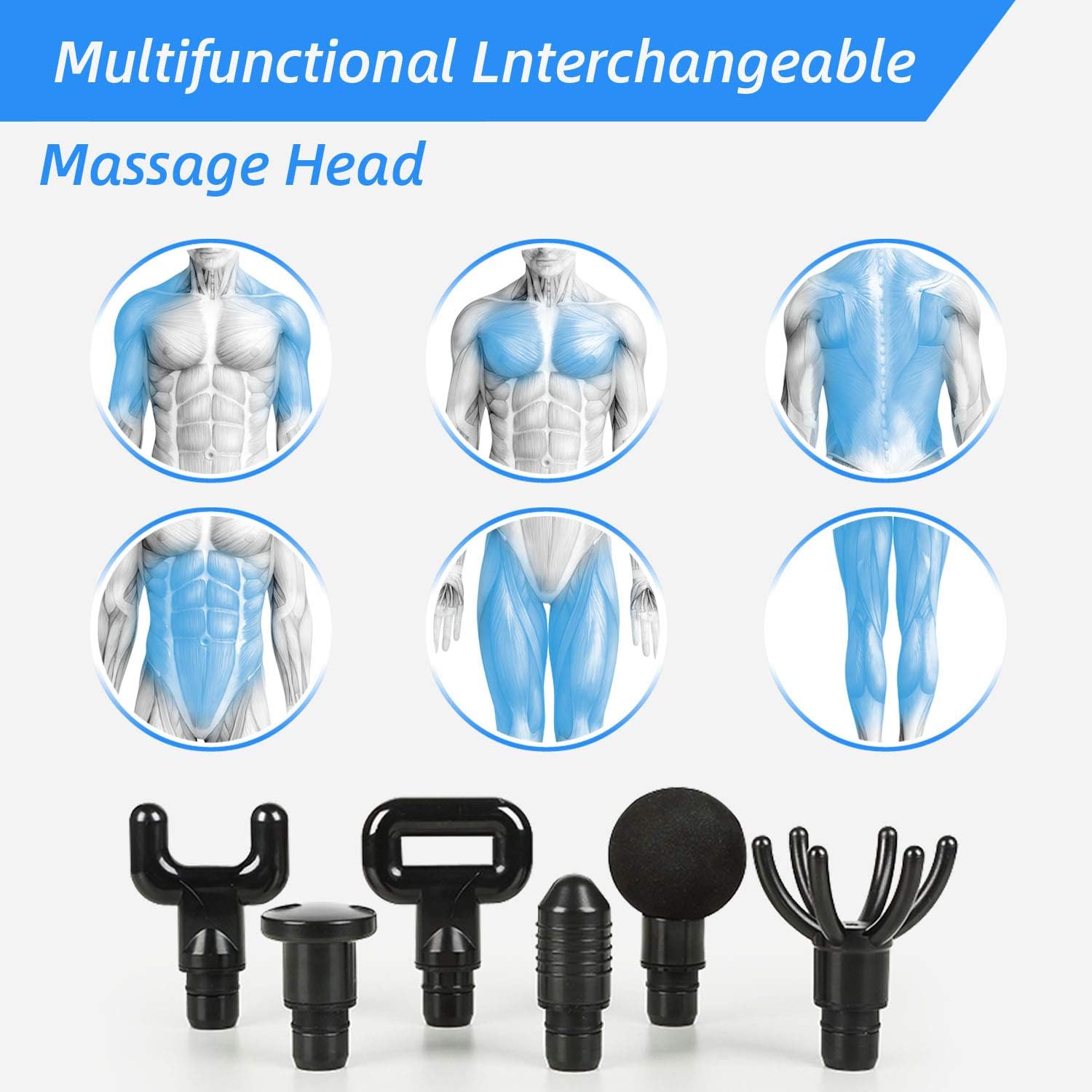 Mini Massage Gun Pocket Massage Gun Portable Deep Tissue Percussion ...