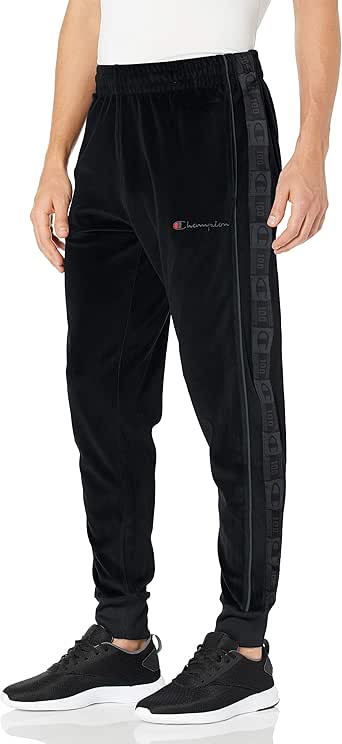 Champion Mens Velour Track Pant Track Pants: Amazon.ca: Clothing ...