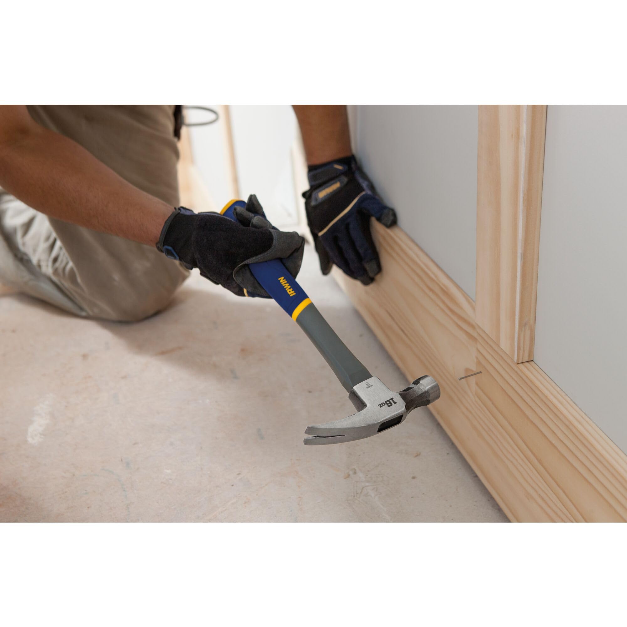 IRWIN Hammer, Fiberglass, General Purpose, Claw, 16 Oz. (1954889) on ...