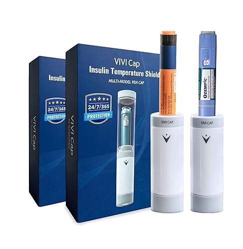 VIVI CAP Insulin & Ozempic Cooler Travel Case - TSA Approved - Small ...