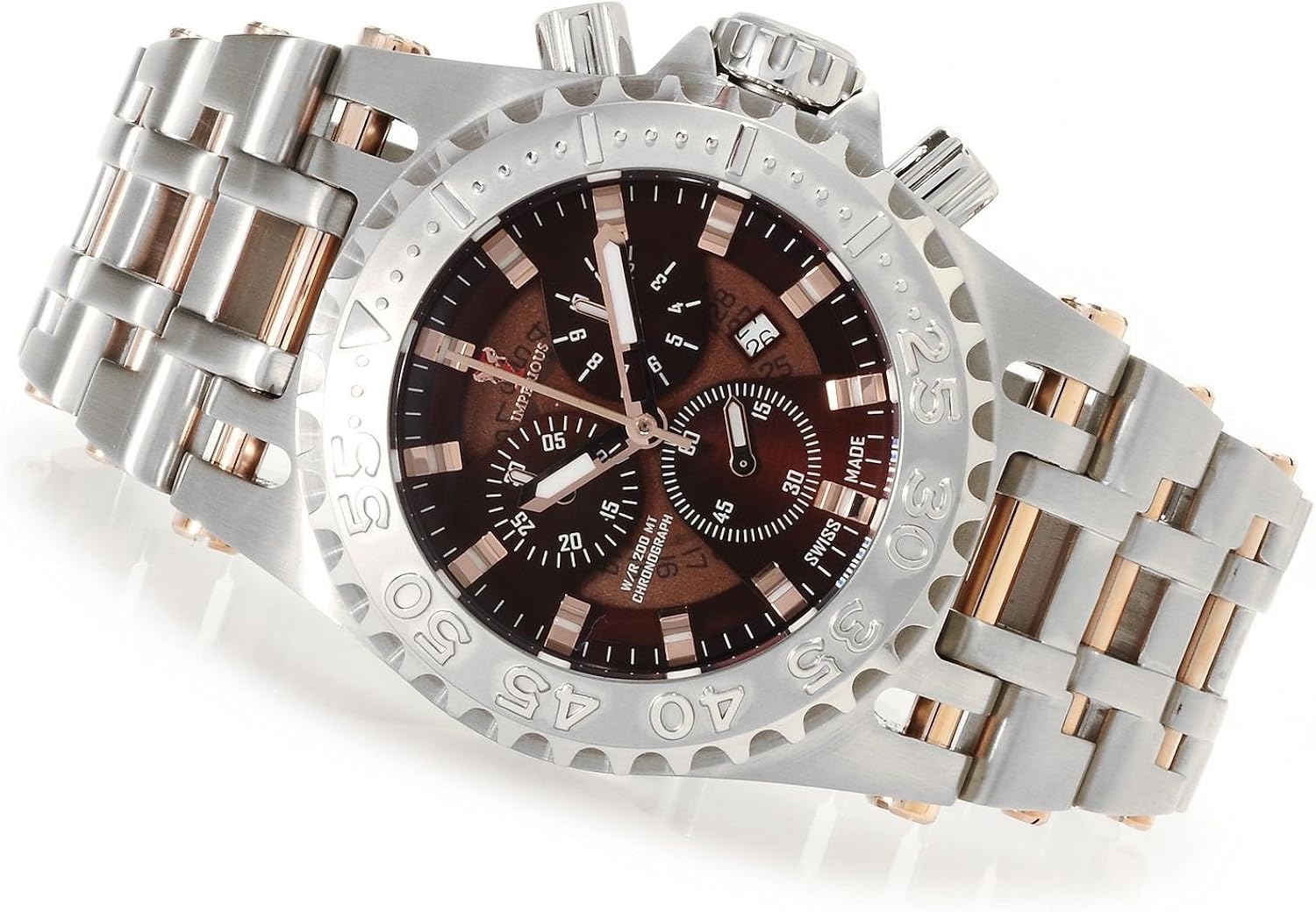 Imperious by Invicta Men's Chaos Swiss Made Quartz Chronograph IMP1056 ...