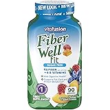 Amazon.com: Vitafusion Fiber Well Fit Gummies Supplement, 90 Count ...