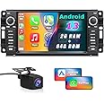 Amazon.com: Car Stereo for Jeep Wrangler JK 2007-2018 Radio Dodge Ram 1500 2500 3500 Touchscreen ...