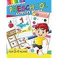 Preschool Activity Books: Fun Big Workbook for Toddler age 2-4: Origami ...