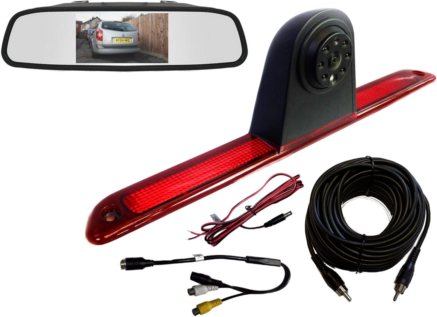 Dolphin Automotive Rear High Level Brake Light Reversing Camera for ...