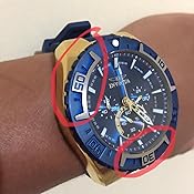 Amazon.com: Invicta Men's Aviator Stainless Steel Quartz Watch with ...