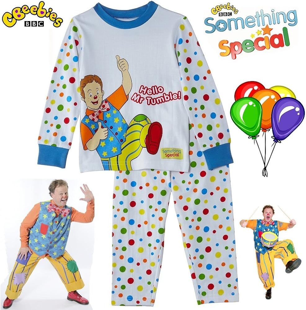 BBC Something Special® Hello Mr Tumble Children Kids Baby Spotty ...