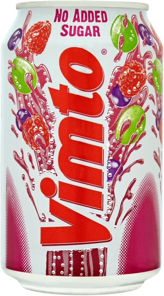 Vimto Zero Cans 330ml x 24 x 1 pack: Amazon.co.uk: Grocery