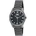 Amazon.com: Gianello Men's Genuine Diamond Dial Watch (Black Brillaire ...