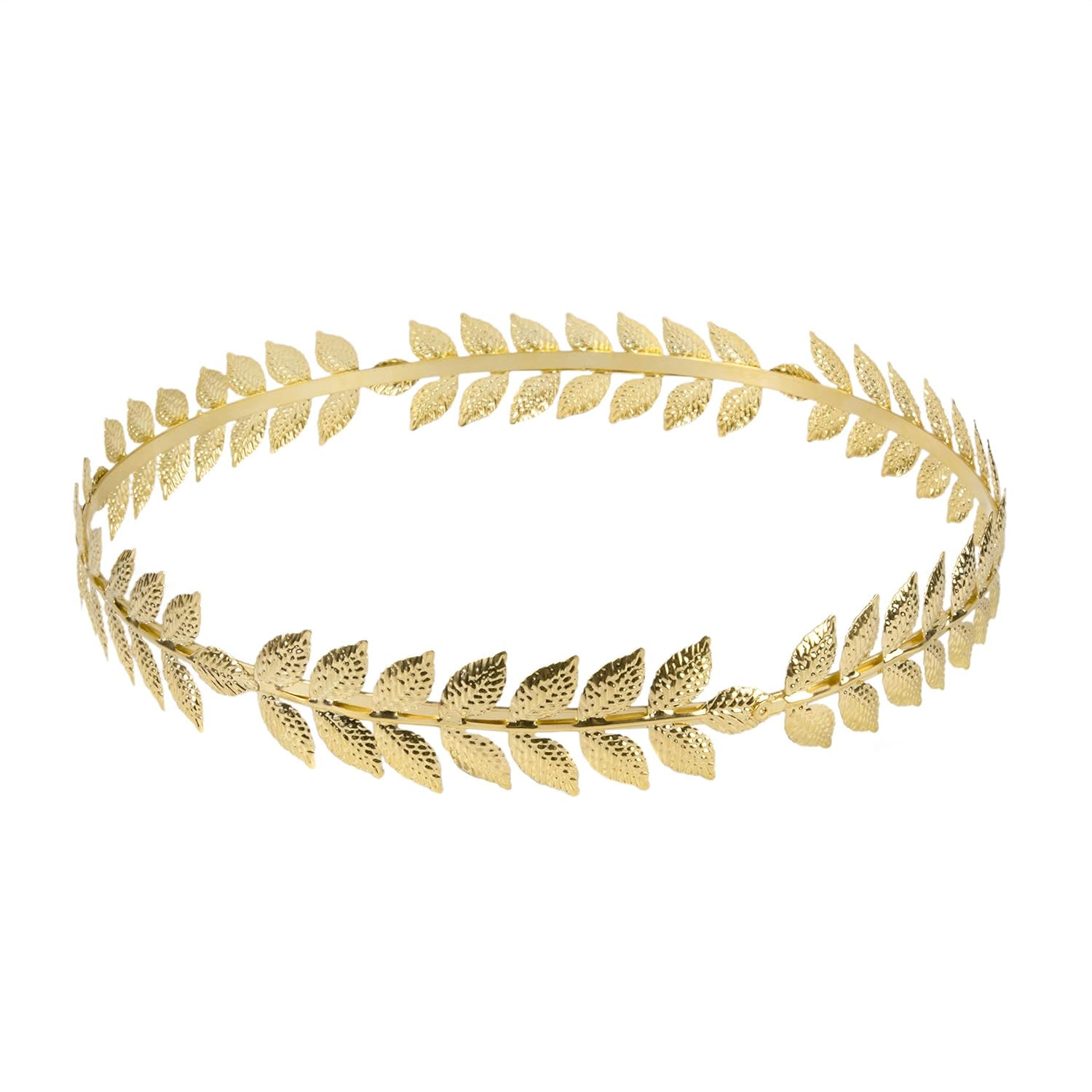 Amazon.com : EAWIN Roman Emperor Crown Laurel Wreath Gold Leaf Headband ...
