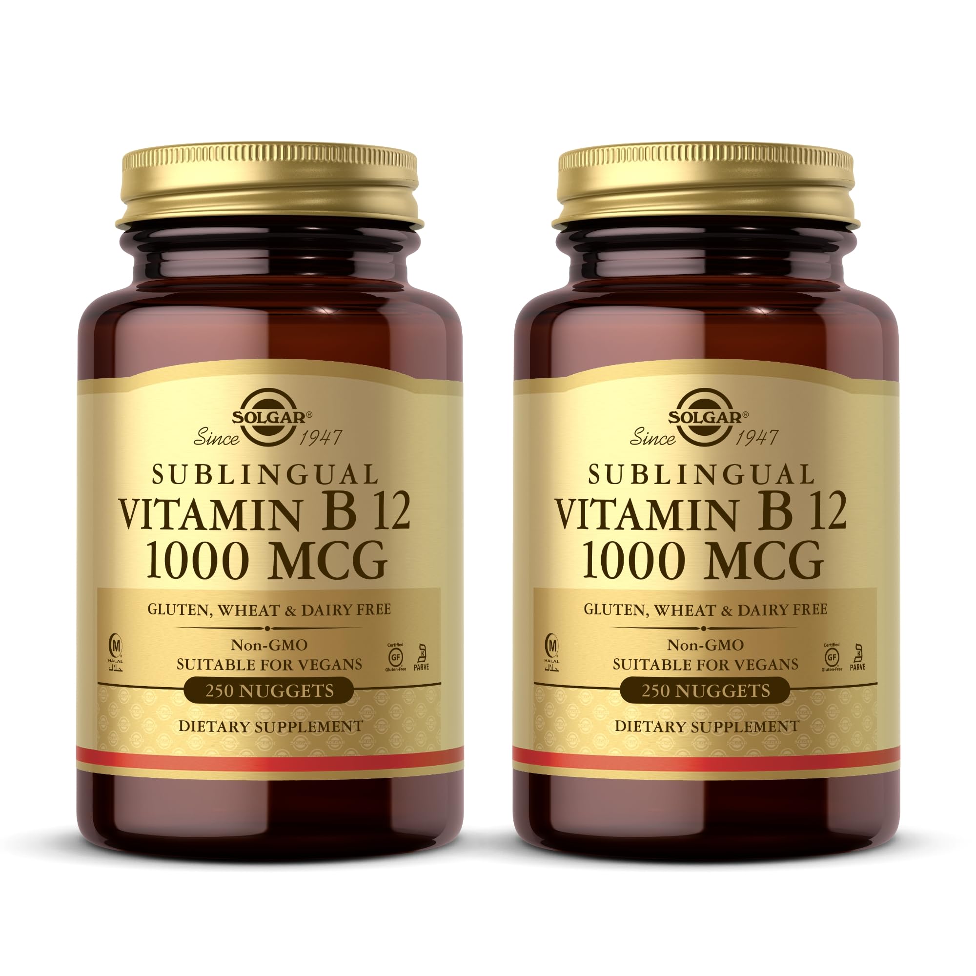 Mua Solgar Sublingual Vitamin B12 1000 mcg - 250 Nuggets, Pack of 2 ...