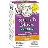 Amazon.com : Traditional Medicinals Smooth Move Senna Laxative Capsules ...