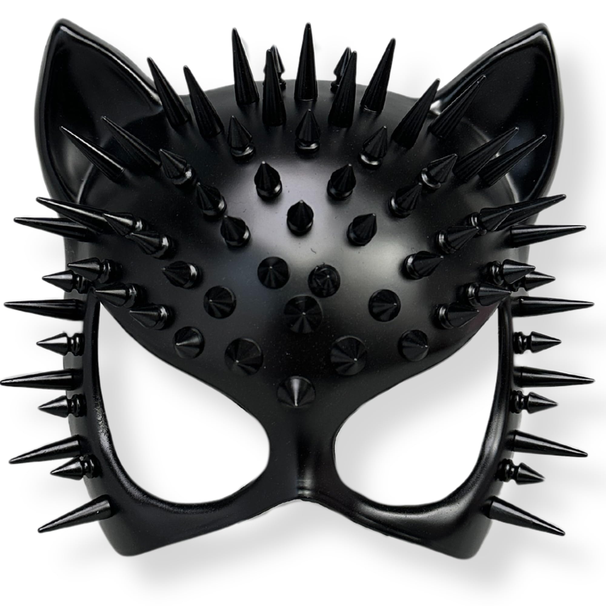 Steampunk Cat Mask Animal Masquerade Ball Cat Woman Mask Halloween ...