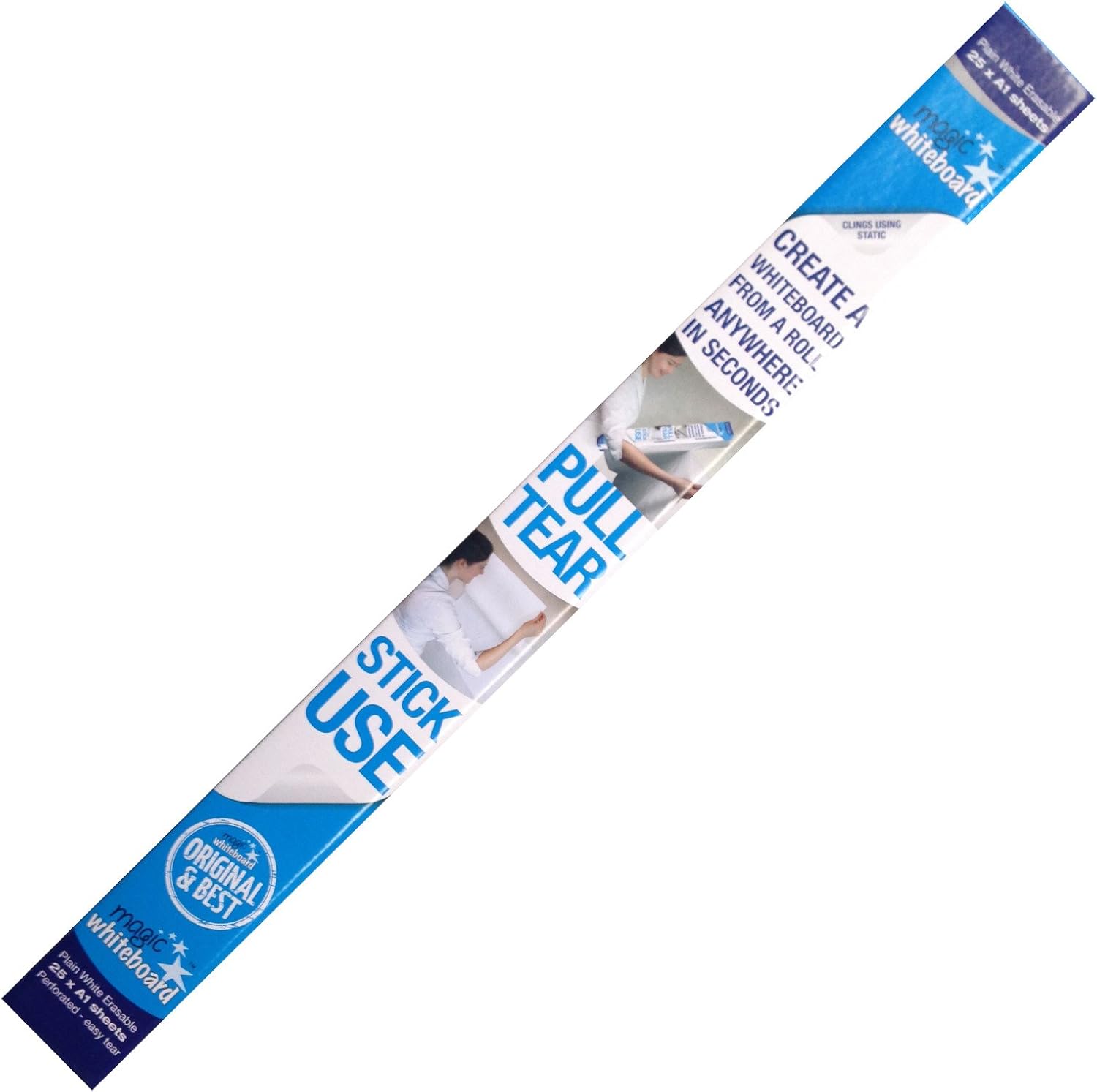 Magic Whiteboard Roll Box (Pack of 15 Sheets): Amazon.co.uk: Office ...