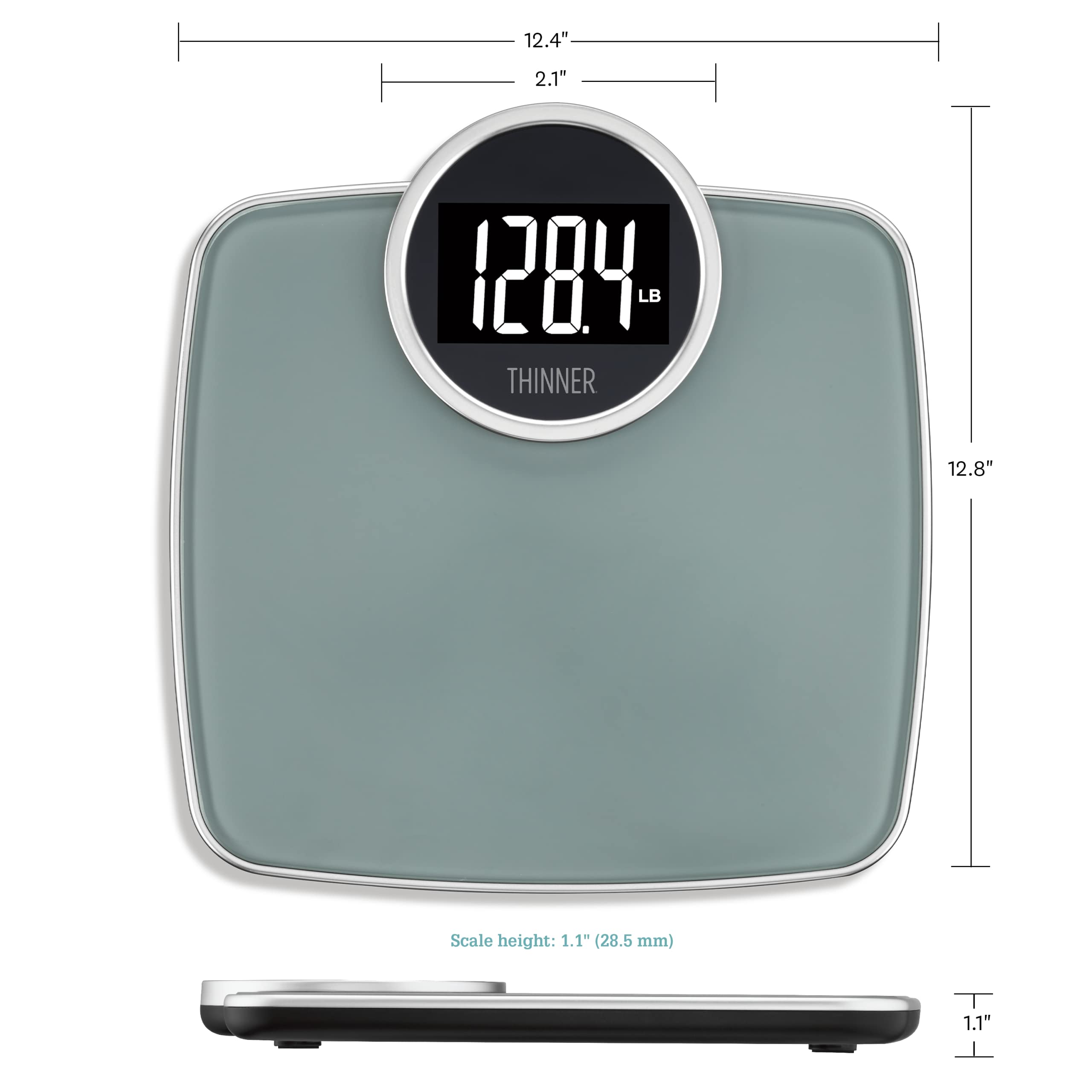 Mua Thinner by Conair Scale for Body Weight, Digital Bathroom Scale in ...