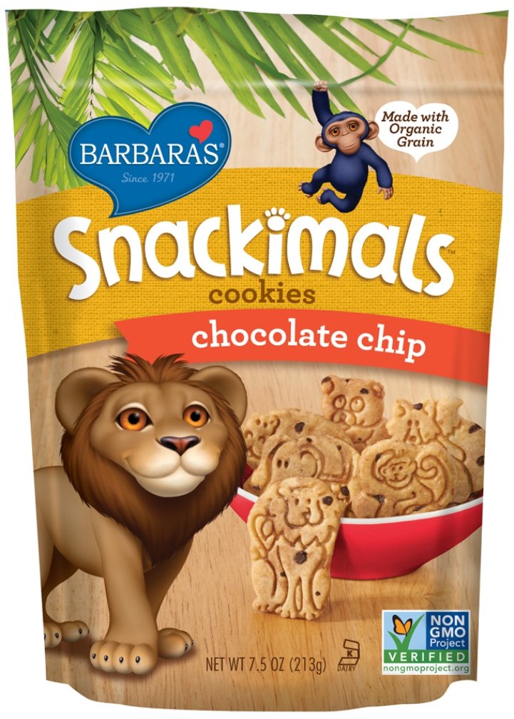 Amazon.com : Barbara's Bakery Snackimals Cookies, Oatmeal, 7.5 Ounce ...