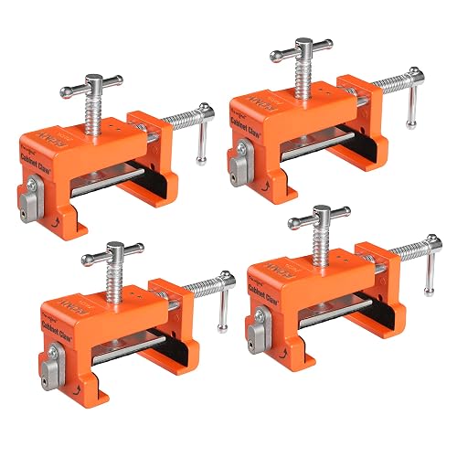 PONY 4-Pack Cabinet Clamps, 8510 Cabinet Claw, Face Frame Clamps for ...