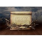 Laeacco 8x6 5ft Gospel Of John Bible Proverbs The Scrolls | Desertcart ...
