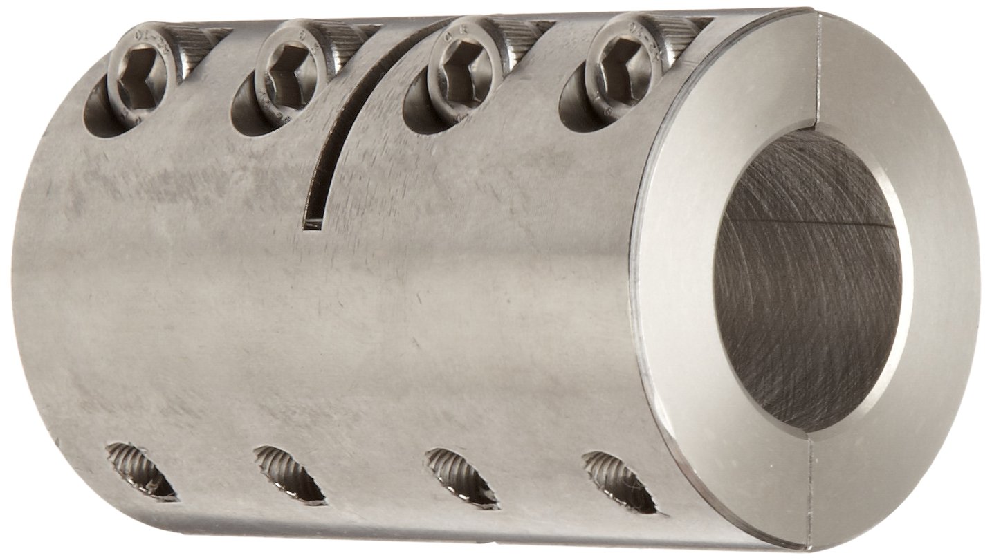 Ruland MSPX-25-25-SS Two-Piece Clamping Rigid Coupling, Stainless Steel ...