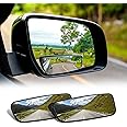 Amazon.com: Bestmoy 2 PCS Car Rear View Blind Spot Mirror, 3.7 x 1.4 ...