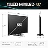 Hisense 55" U7 Mini-LED ULED 4K UHD Best Premium Gaming Google Smart TV ...