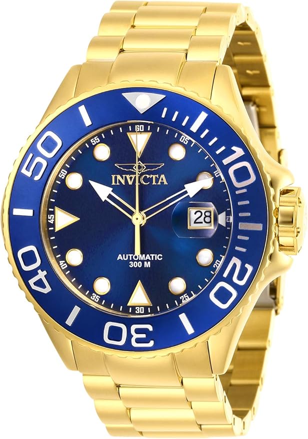 Invicta Men's Analogue Automatic Watch with Stainless Steel Strap 28763 ...