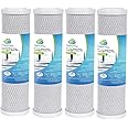 Amazon.com: 4-Pack Replacement GE GXWH04F Activated Carbon Block Filter ...