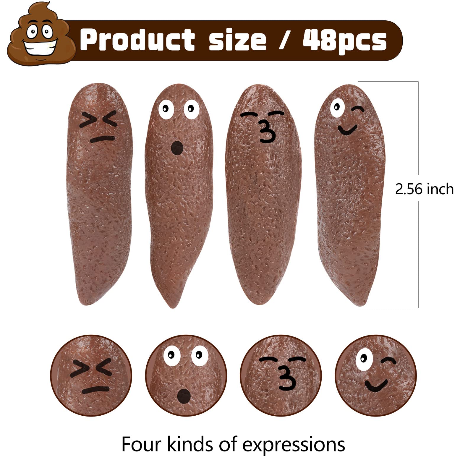 Mua KXCOFTXI 20 Pcs Finger Slingshot Novelty Toys, Toy Poop for ...