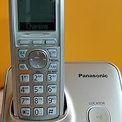 Panasonic KX-TG3711SX Cordless Phone (Silver): Amazon.in: Electronics