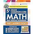 Amazon.com: 5th Grade Common Core Math: Daily Practice Workbook - Part ...
