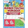 Number Tracing Workbook For Preschoolers And Toddlers: A Fun Number ...