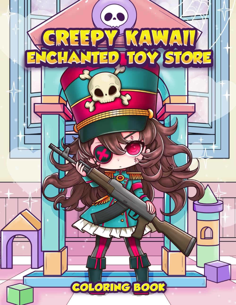 Mua Creepy Kawaii Enchanted Toy Store Coloring Book: Cute and Creepy ...