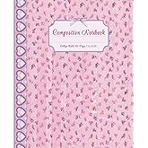 Amazon.com: Coquette Composition Notebook College Ruled Vintage Floral ...