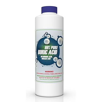 Buy 99% PURE BORIC ACID AKA Orthoboric Acid, Boracic Acid 2 lb Online ...