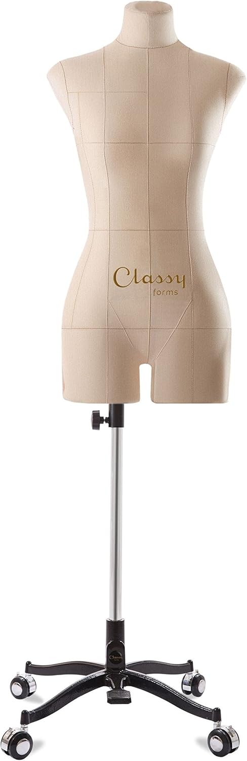 Amazon.com: Classy Forms Fully Pinnable Soft Mannequin Torso Eva Beige ...