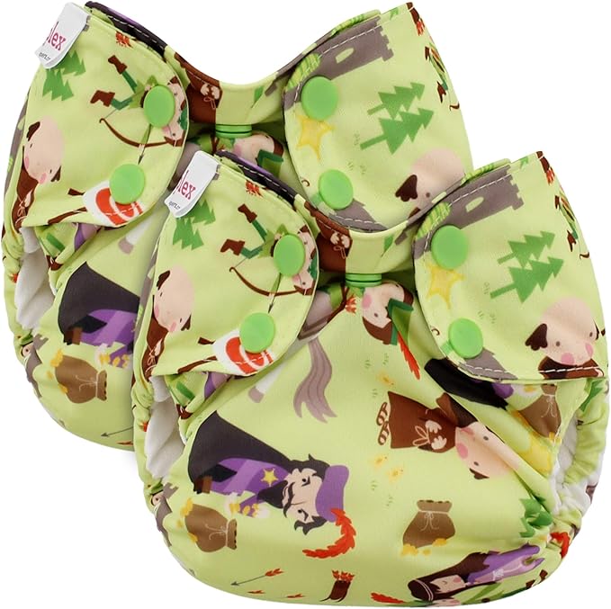 Amazon.com : Blueberry Newborn Simplex All in One Cloth Diapers, Bundle ...