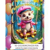 Amazon.com: Hello Cuty! Frog Coloring Book: 40 adorable coloring pages ...